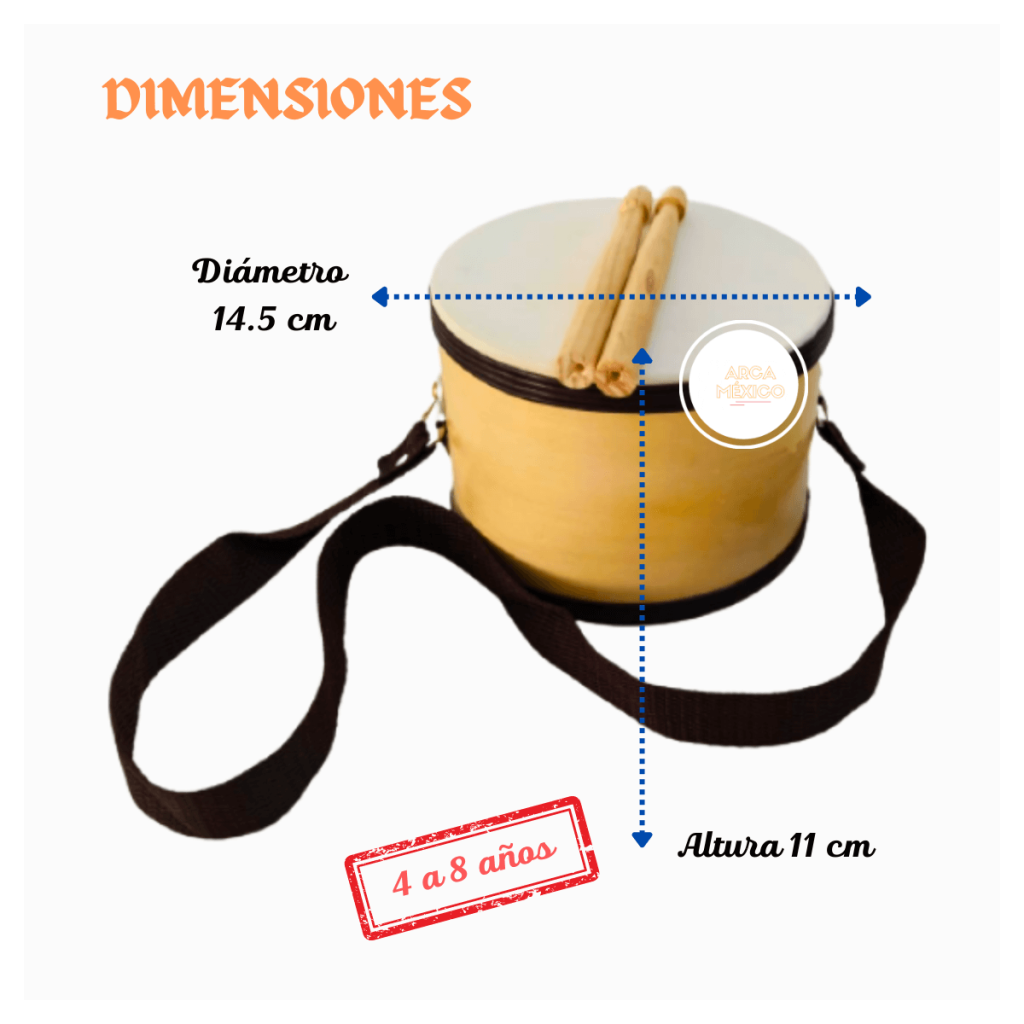 Juguete Didáctico Estimulación Musical Tambor Tambora Niños - Venta de ...