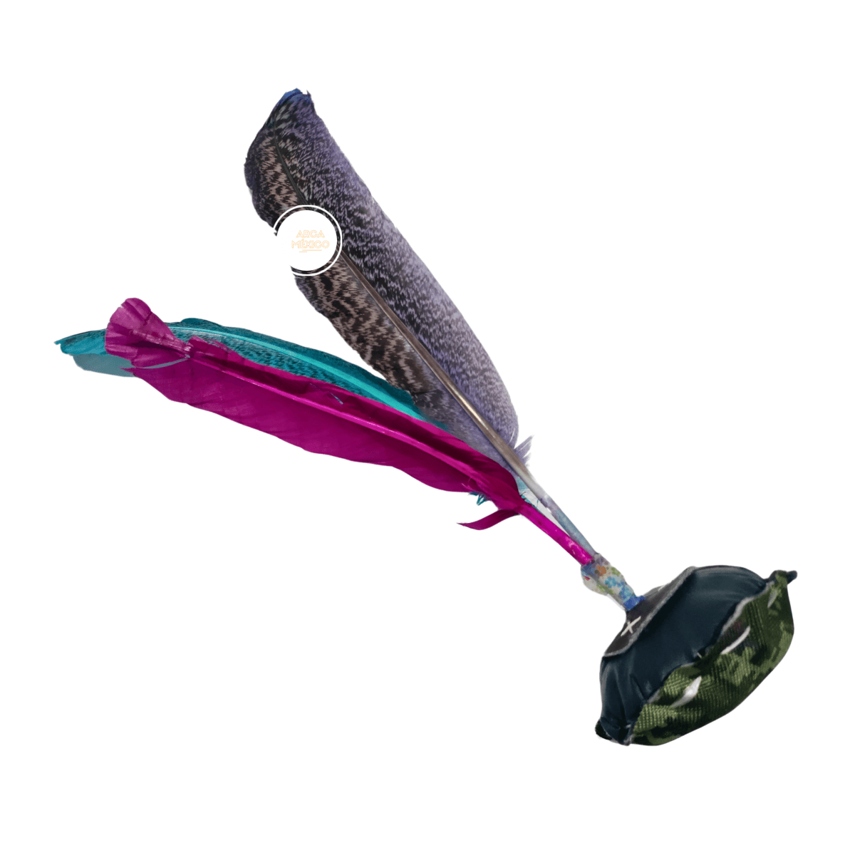 Juego Peteca Indiaca O Gallito Artesanal 32 Cm Con Plumas - Venta de ...